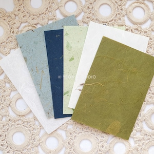 Korean Hanji Paper Set, Original, Scrapbooking, Journal Ephemera ...