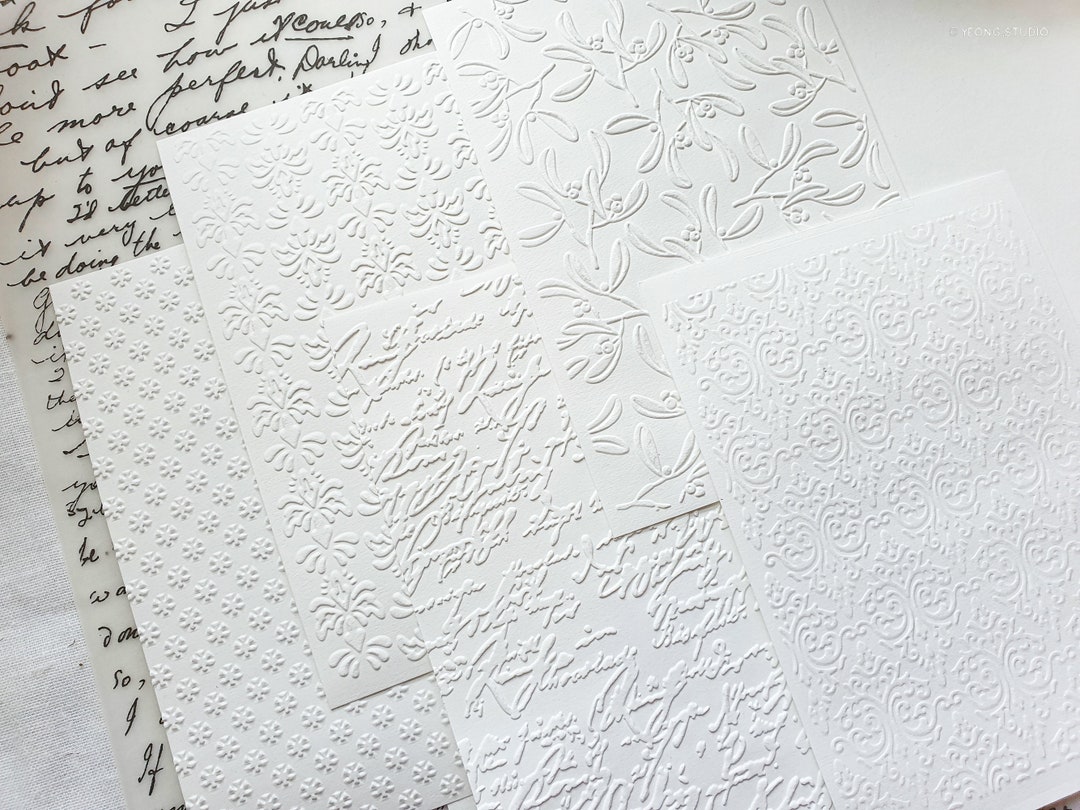 Embossing Papers, Scrabooking, Journaling, Paper - Etsy