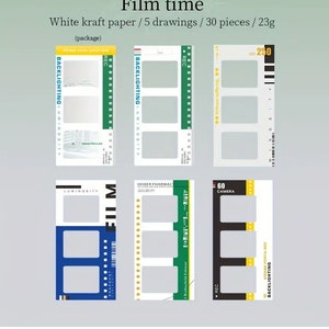 Movie Label Set - Etsy