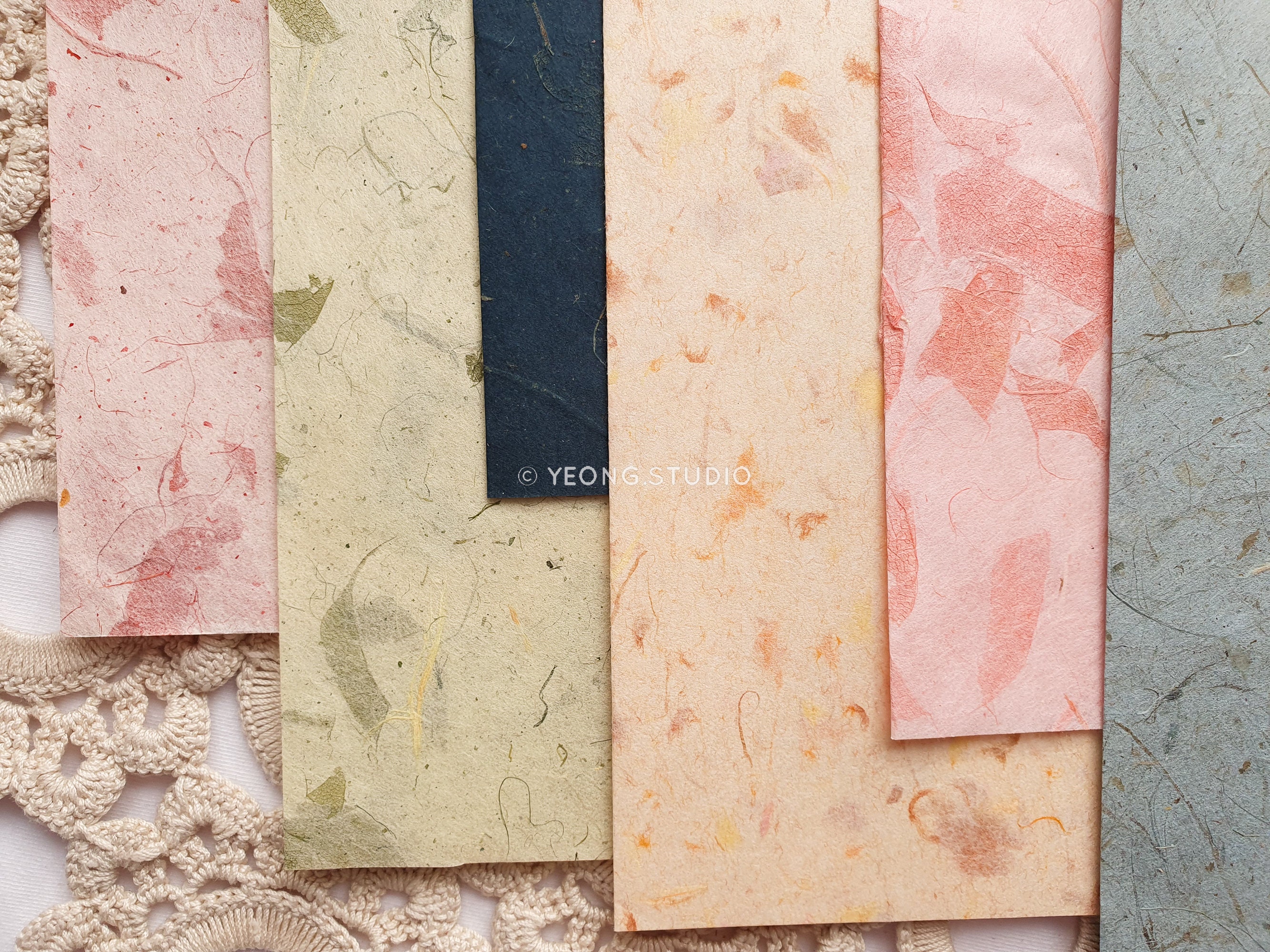 Korean Hanji Paper Set Original Scrapbooking Journal - Etsy