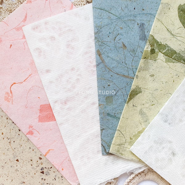 Korean Hanji Paper Set - Etsy