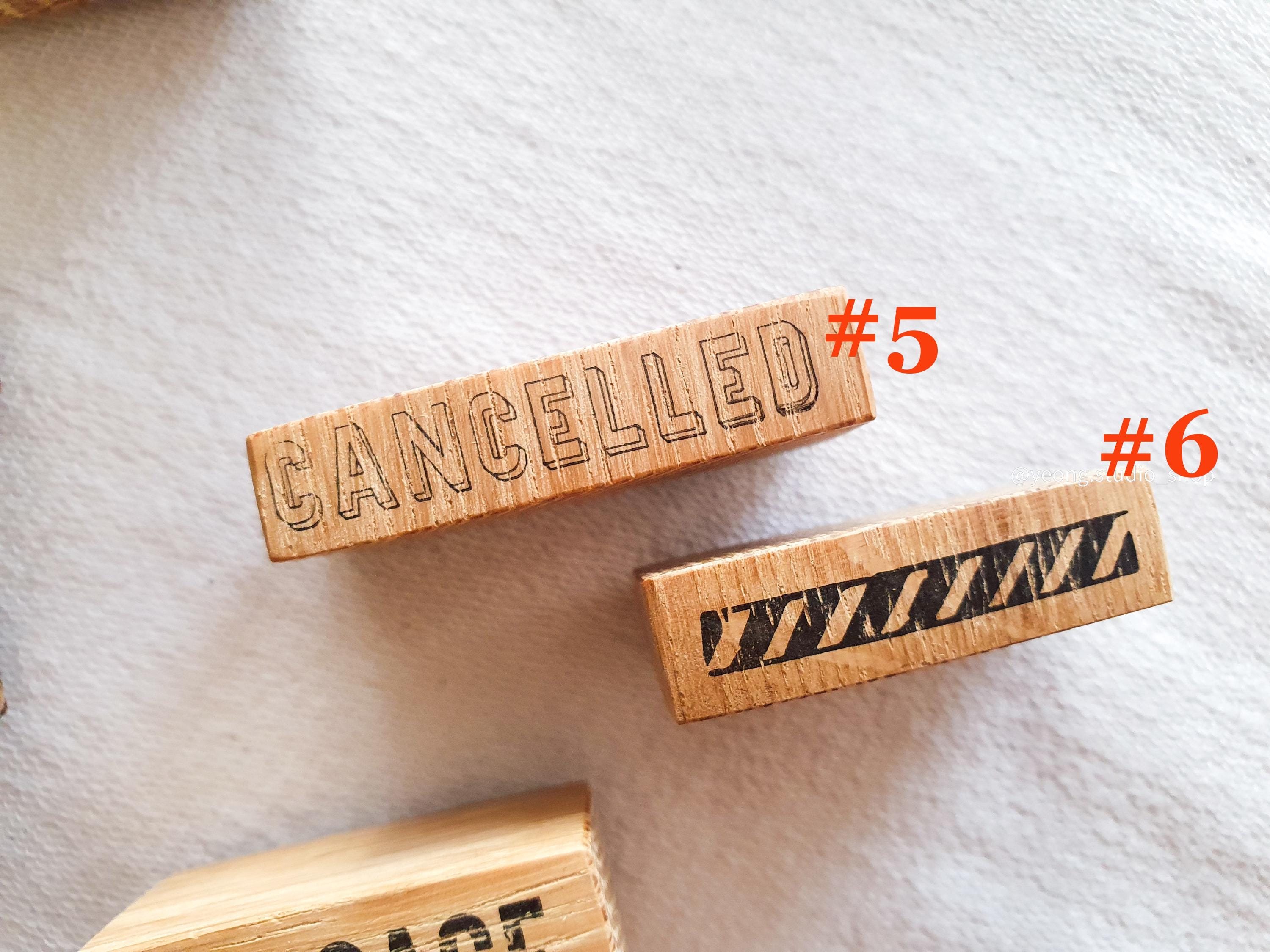 Motif Stamp / Rubber Stamp / Label Stamp / Flower Stamp / Text Stamp ...