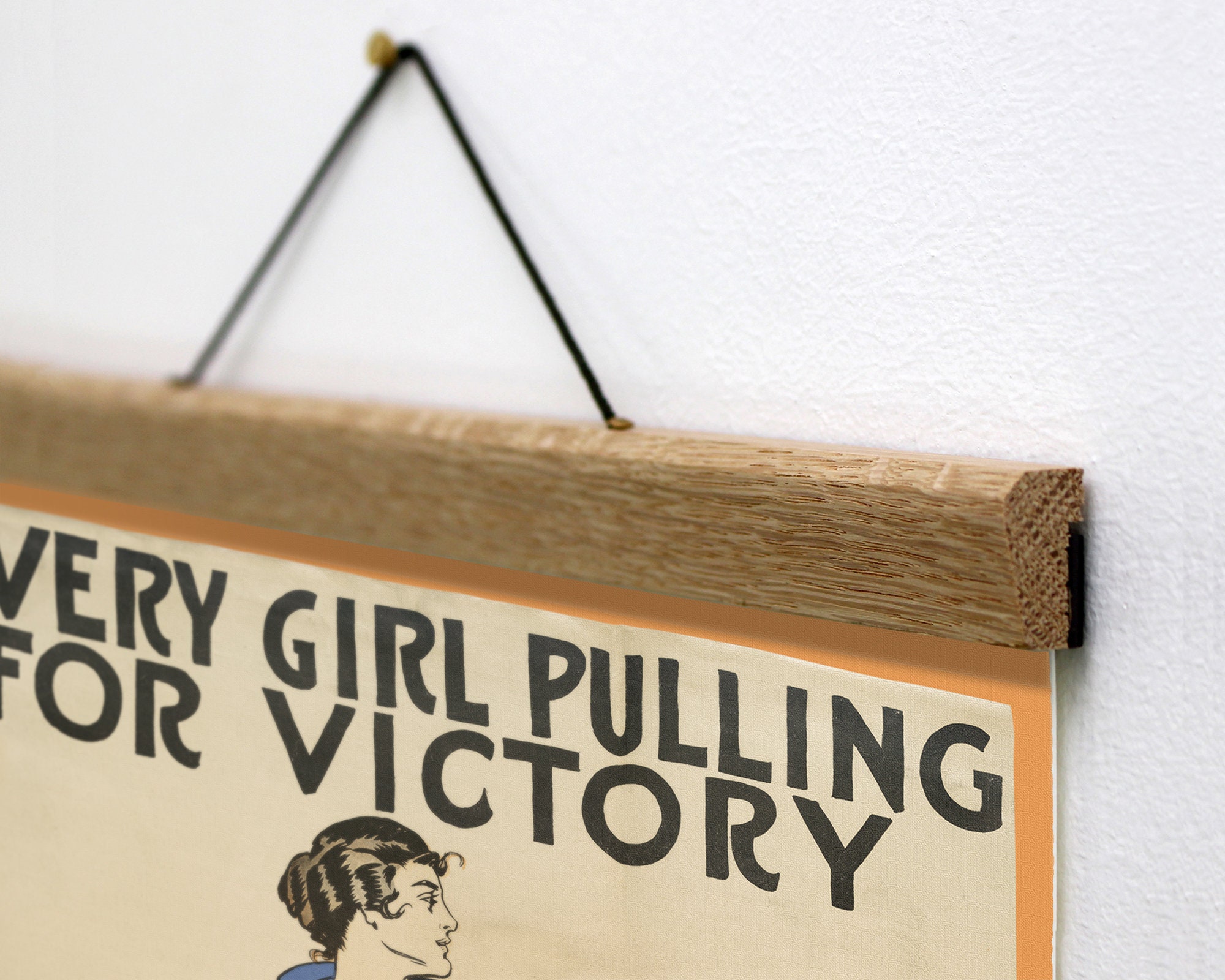 Victory Girls Retro Print Vintage Art Print Wall Art | Etsy