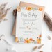 September Birthday Invitations, Invite for Grandma, 60th Template ...