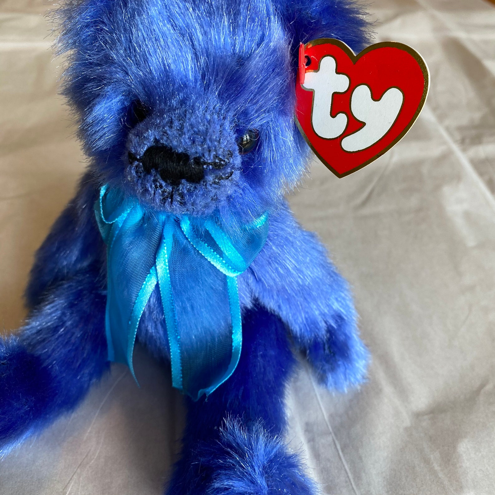 Ty Beanie Baby River 8in Ty Beanies Attic Treasure Blue Plush | Etsy