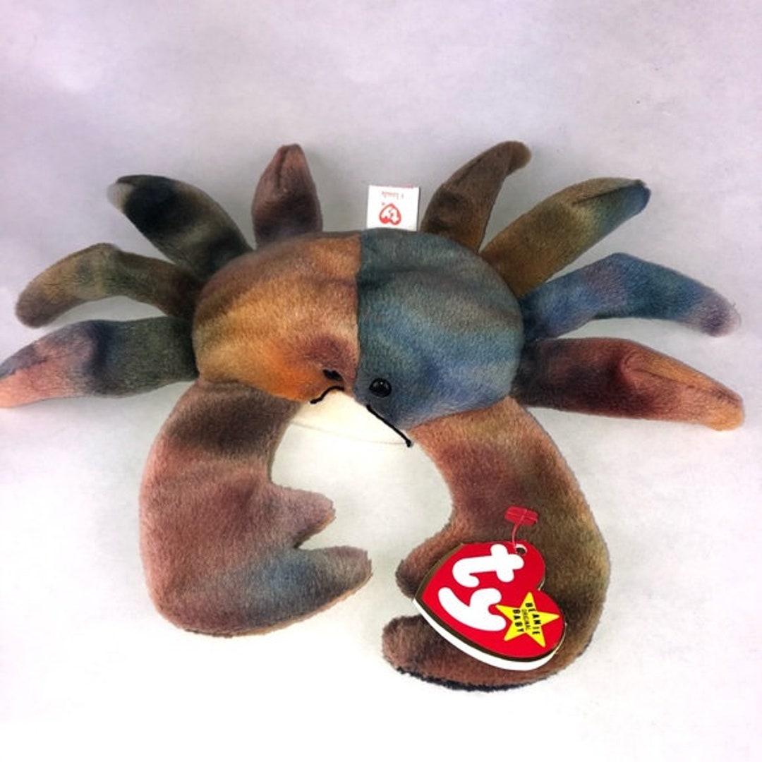 Ty Beanie Baby Rare Claude the Crab Ty Original Beanie - Etsy