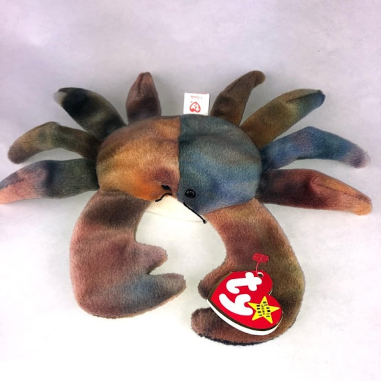 Ty Beanie Baby Rare Claude the Crab Ty Original Beanie - Etsy