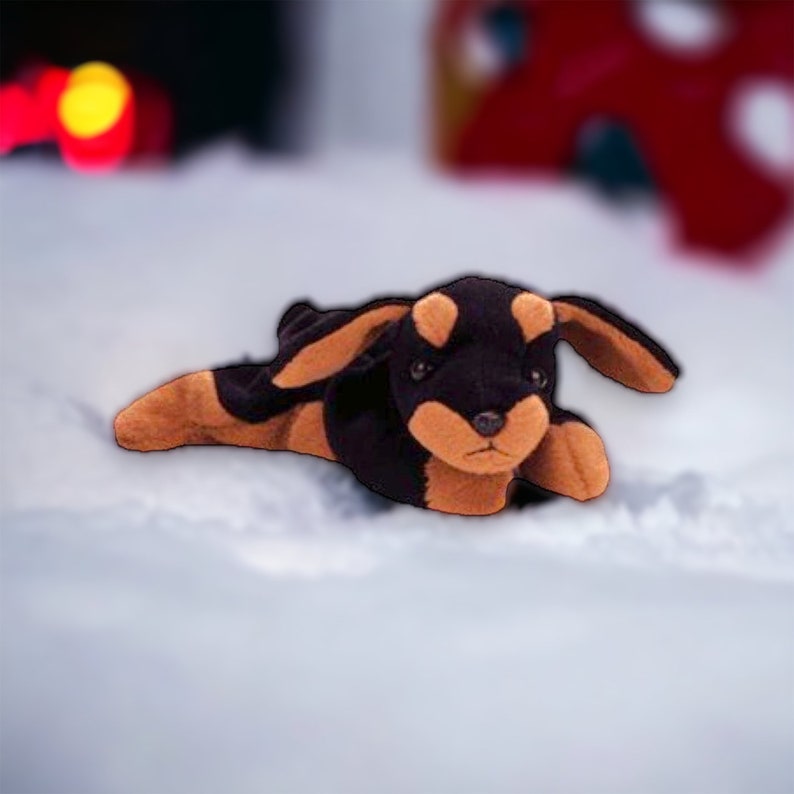 Ty Beanie Baby Doby the Doberman Adorable Collectible Plush Toy From ...