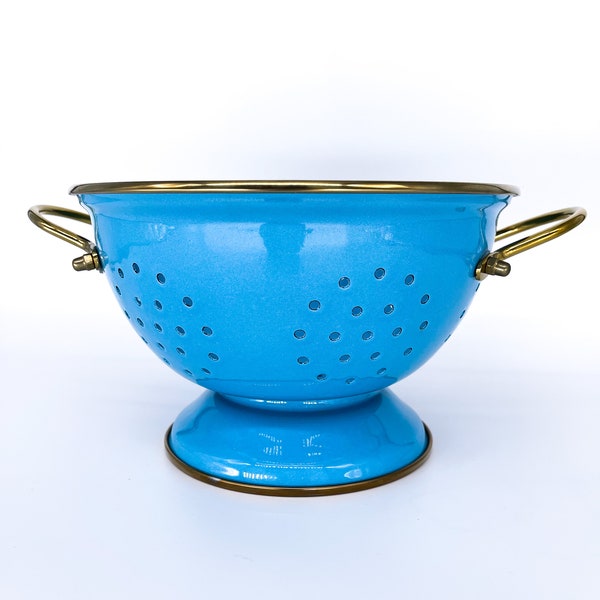 Enamel Colander - Etsy
