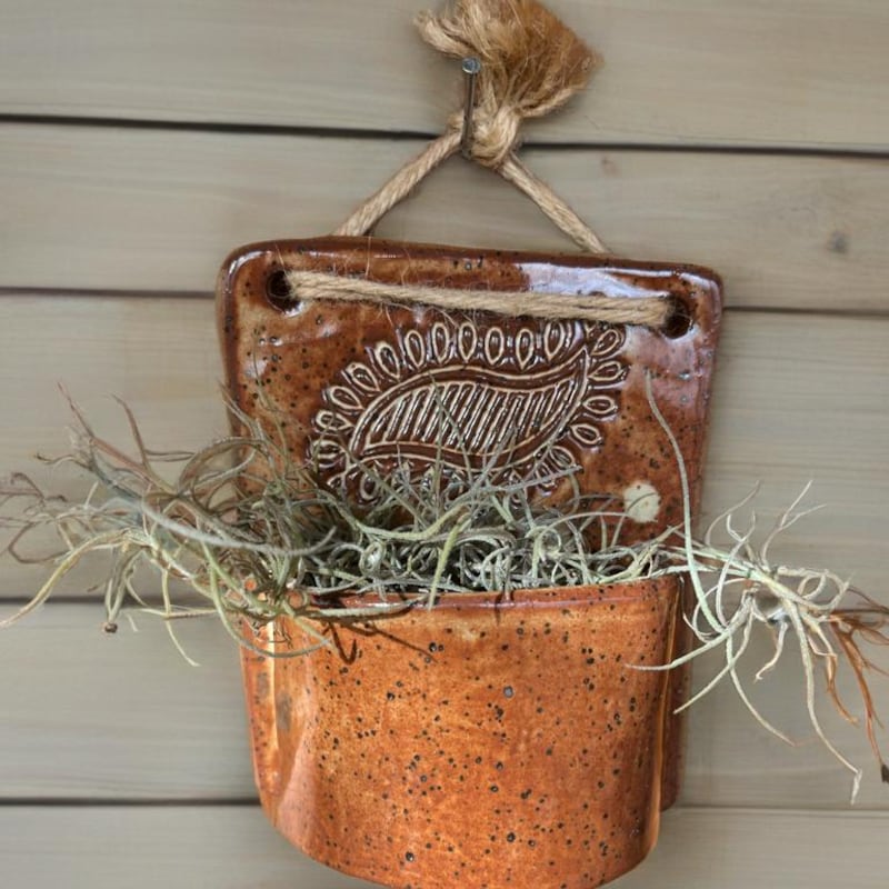 Ceramic Wall Pockets - Etsy