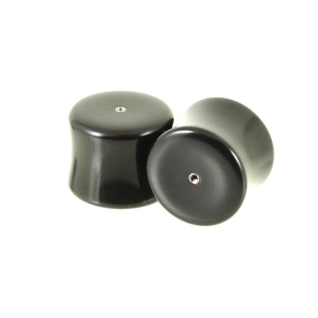 Delrin Double Flare Plugs - Universal Threadless & 14g Internally ...