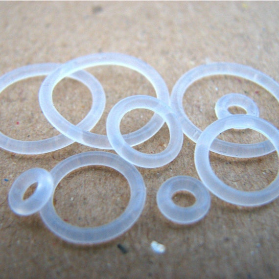Silicone O-rings Pack of 4 Multiple Sizes - Etsy