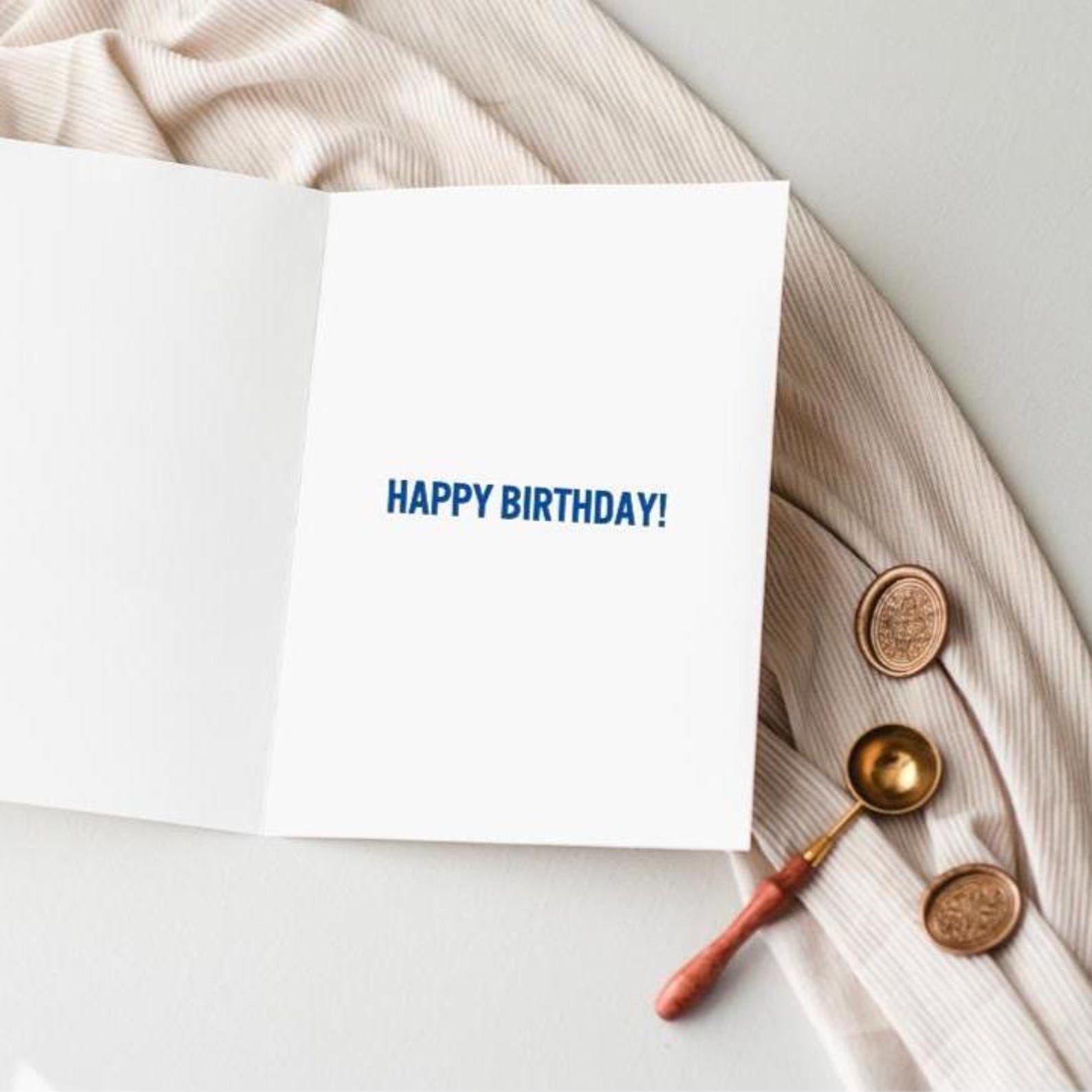 Printable Birthday Card & Envelope Set - 4.5 X 6.25 Inches | Instant ...