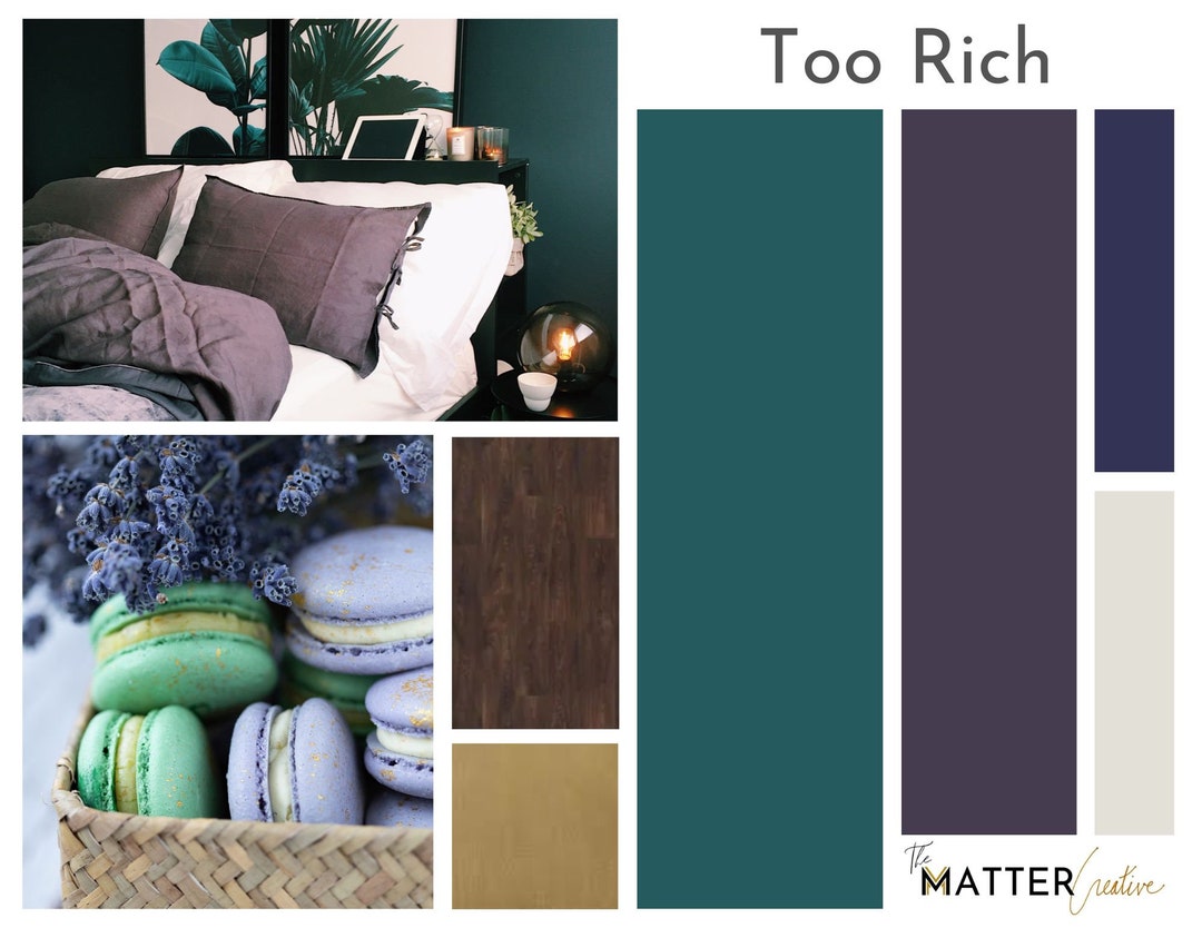 Home Color Palette | Interior Design | Benjamin Moore | Luxury | Bold ...
