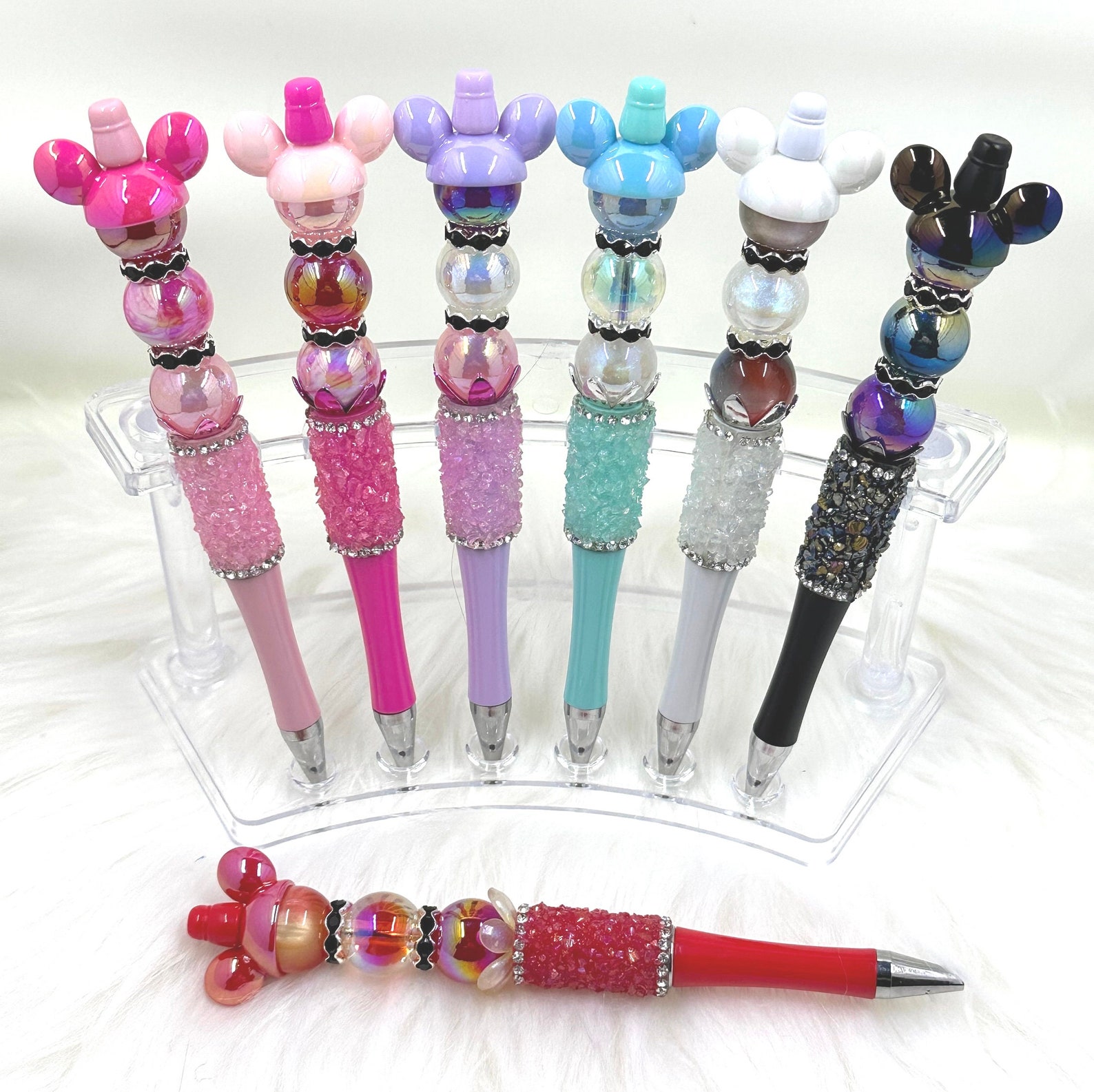Mickey Ears Beaded Pens - Etsy