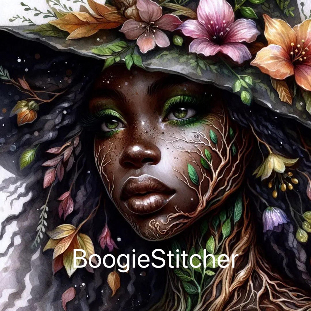 Witch of Life Cross Stitch Pattern - Etsy