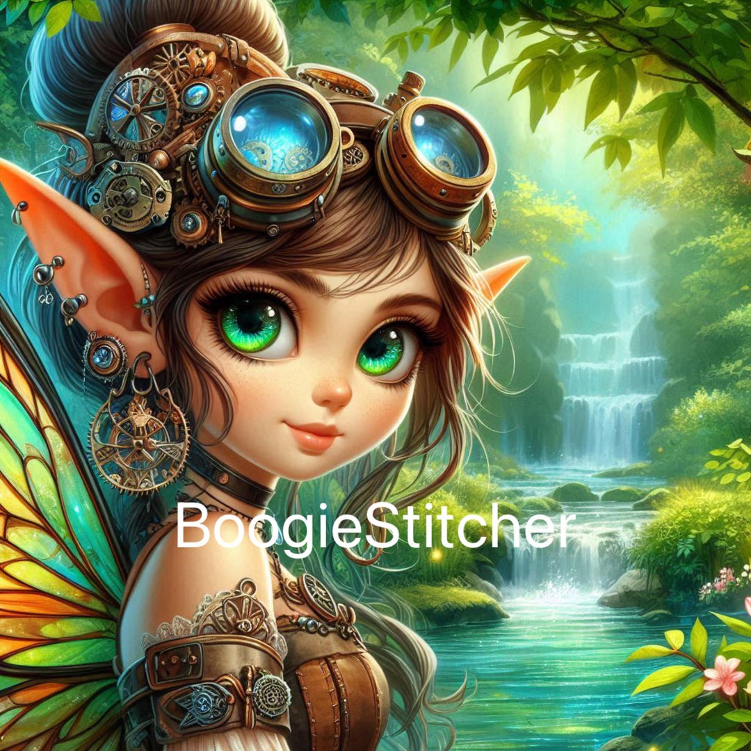 Steampunk Forest Fairy - Etsy
