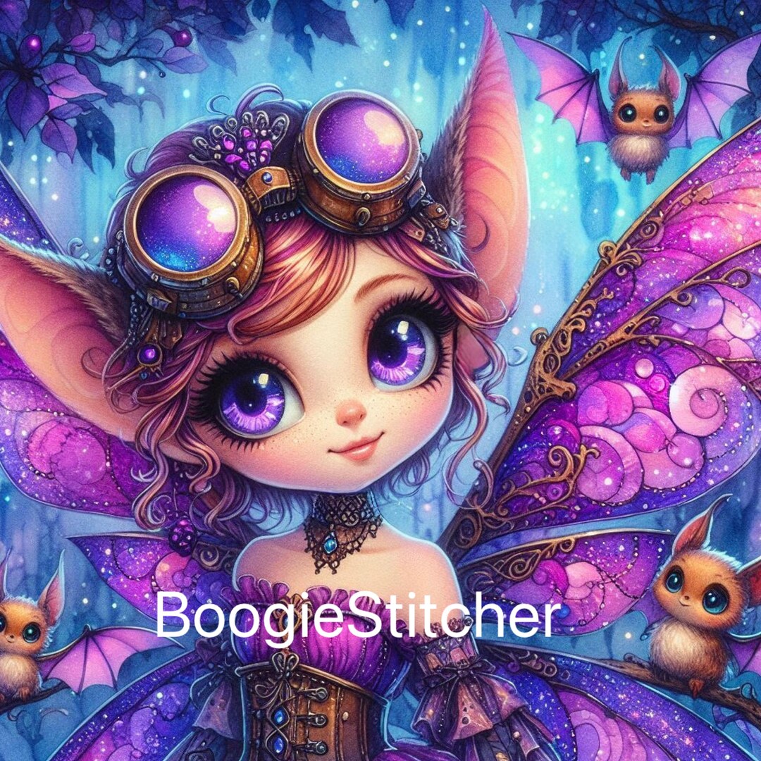 Steampunk Bat Fairy - Etsy