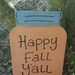 Fall Mason Jar Sign - Etsy