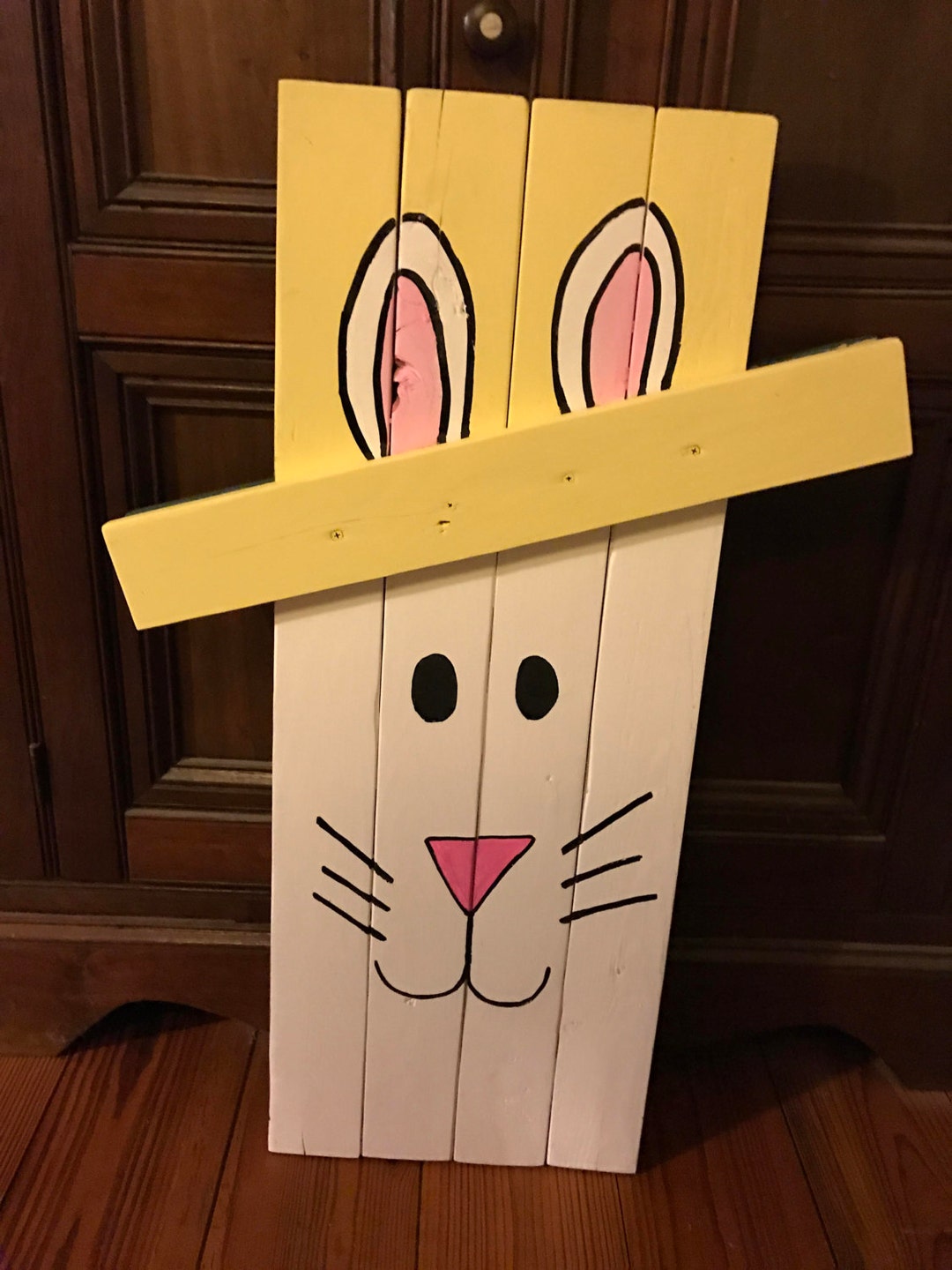 Easter Bunny/leprechaun Wood Decor - Etsy