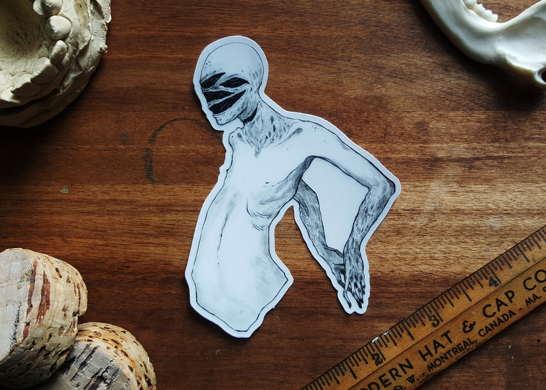 Fleshy Monster / Stickers / Horror / Strange / Dark Surrealism ...