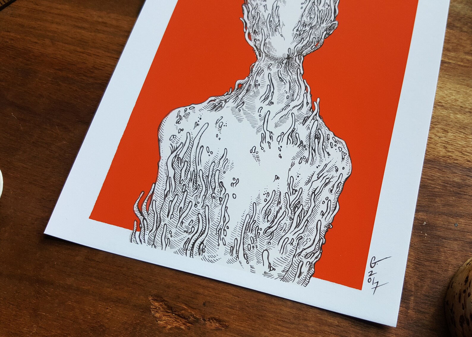 Corruption / 5 X 7 Matte Fine Art Print / Strange / Surreal / | Etsy