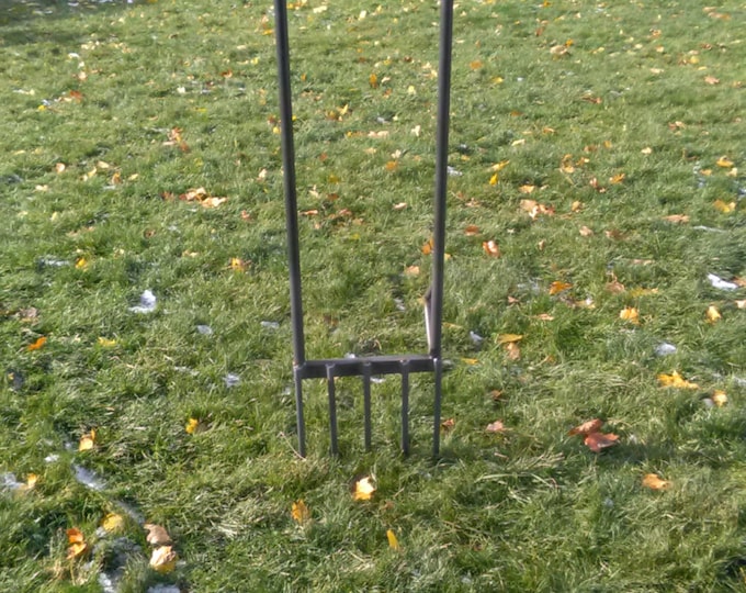 Broadfork Garden Tool | 5 Tines Hand Tiller | USA Made - Etsy