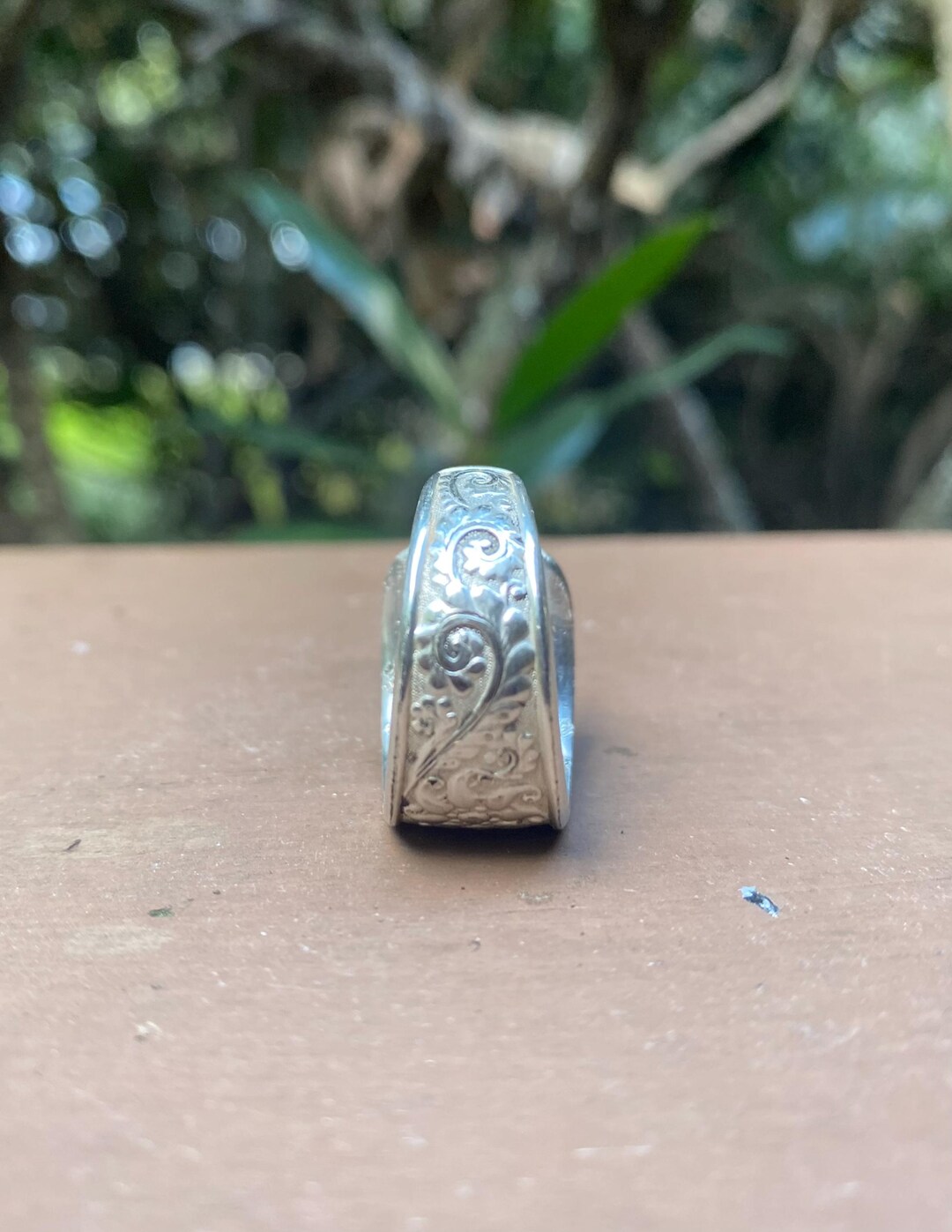 Vintage Sterling Assyrian Ring - Etsy