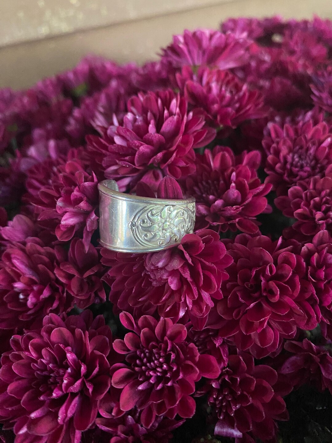 Vintage Sterling Assyrian Ring - Etsy