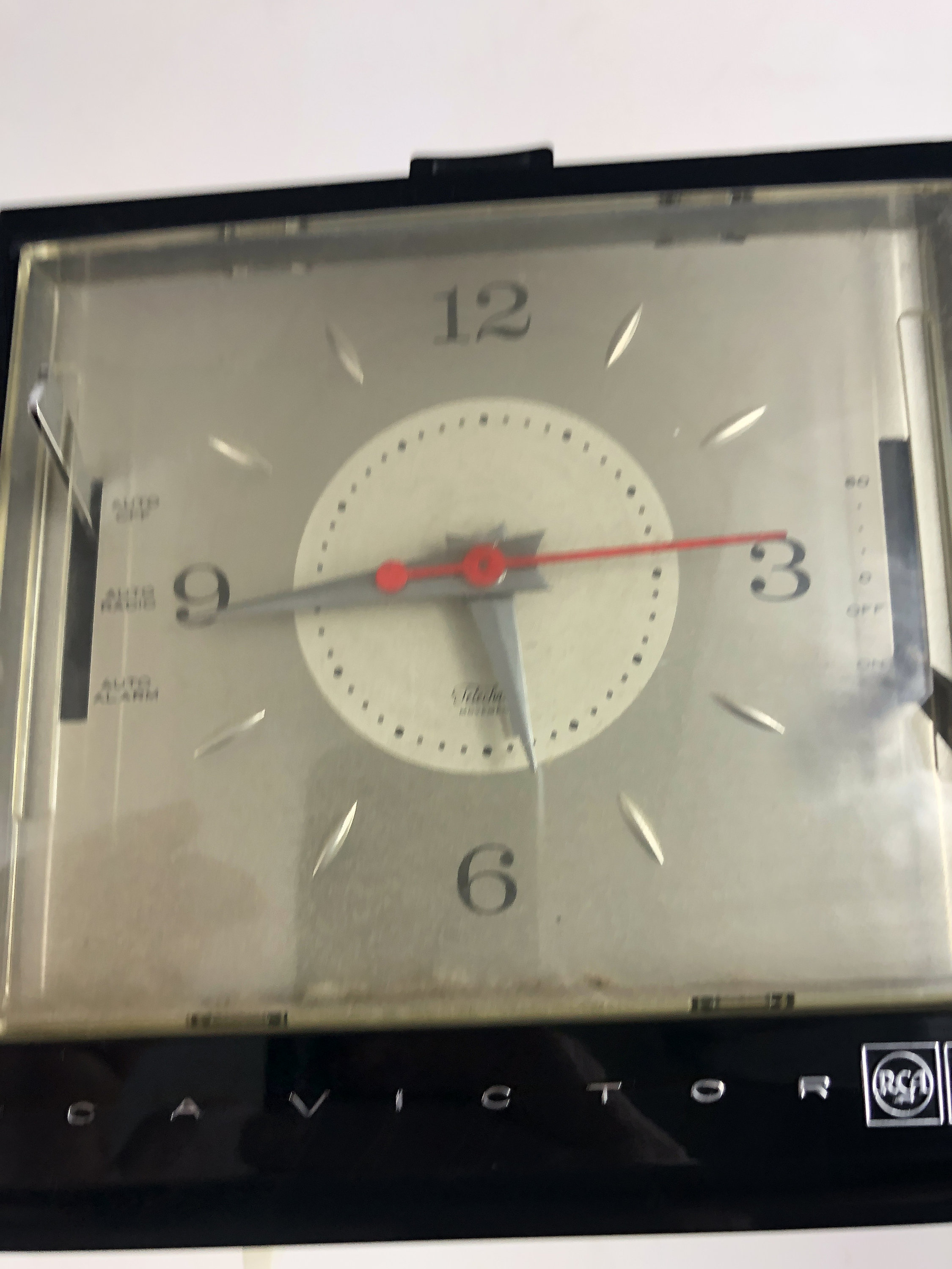 Vintage 1963 RCA Victor Model 4RD51 AM Tube Clock Radio - Etsy