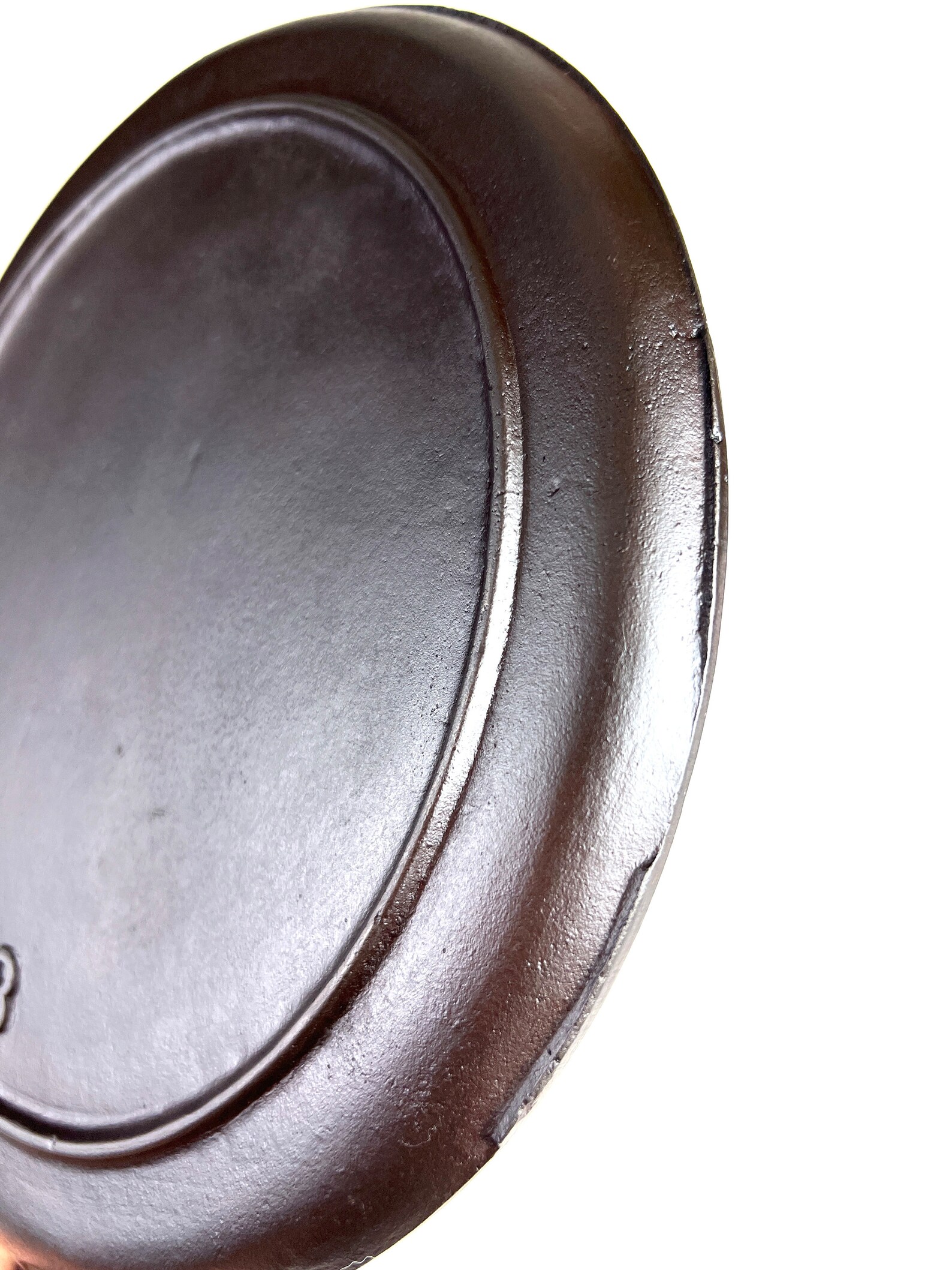 Antique Cast Iron 8 Griddle With Inset Heat Ring - Etsy