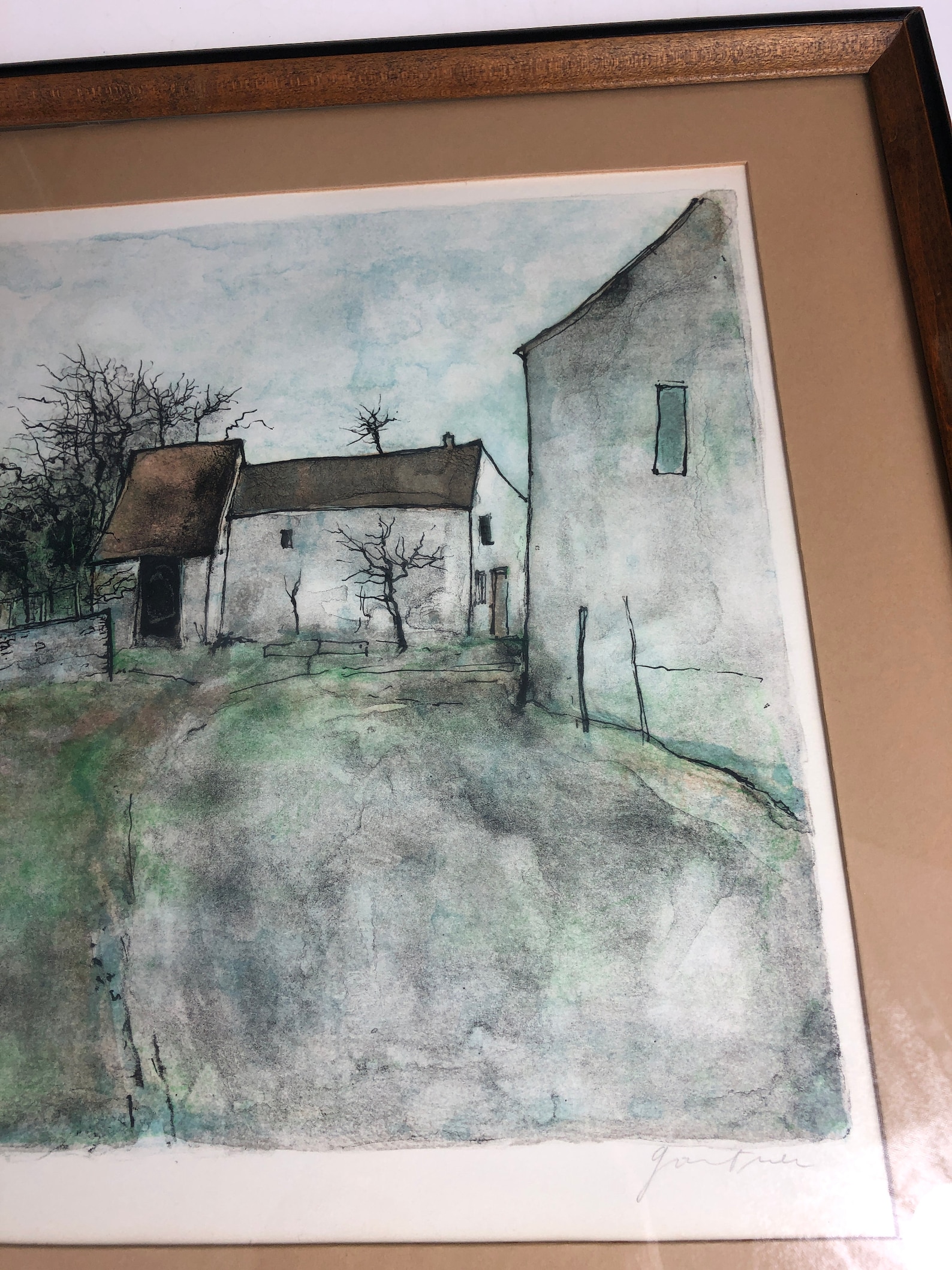 Bernard Gantner Signed Authenticated Lithograph 1 of 275 Framed Art - Etsy