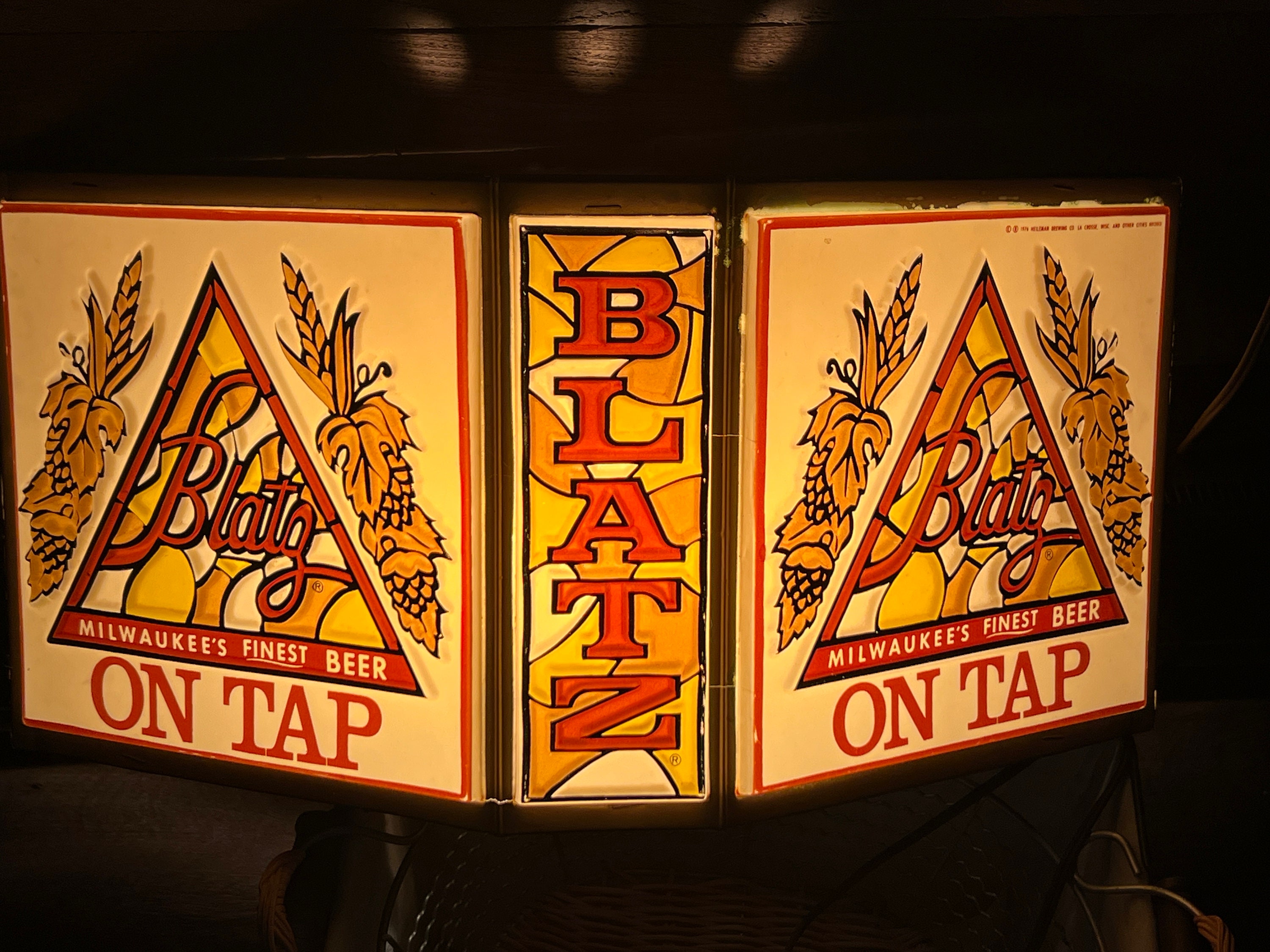 Vintage Blatz Light