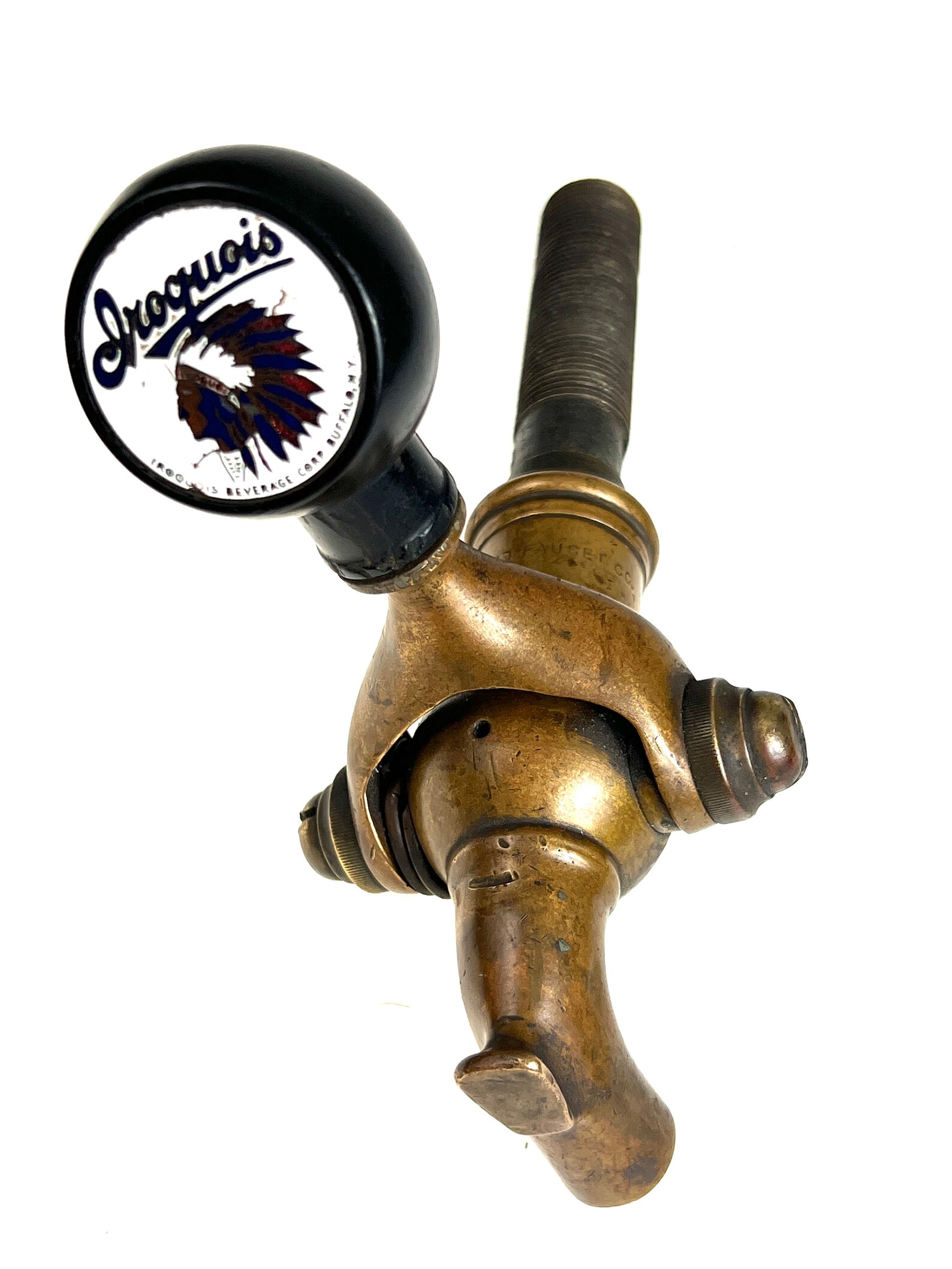 RARE!! Vintage Iroquois Indian Head Beer Tap 8 Ball With Cleveland ...