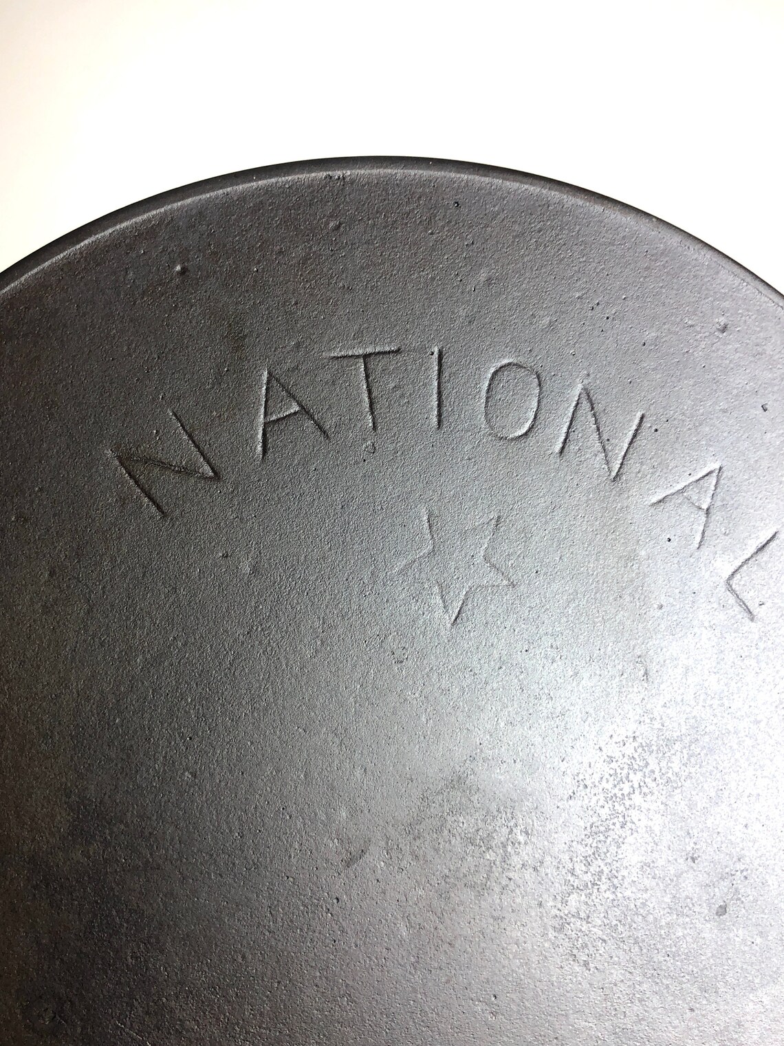 Antique Wagner National 8 Star Makers Mark Cast Iron Skillet - Etsy