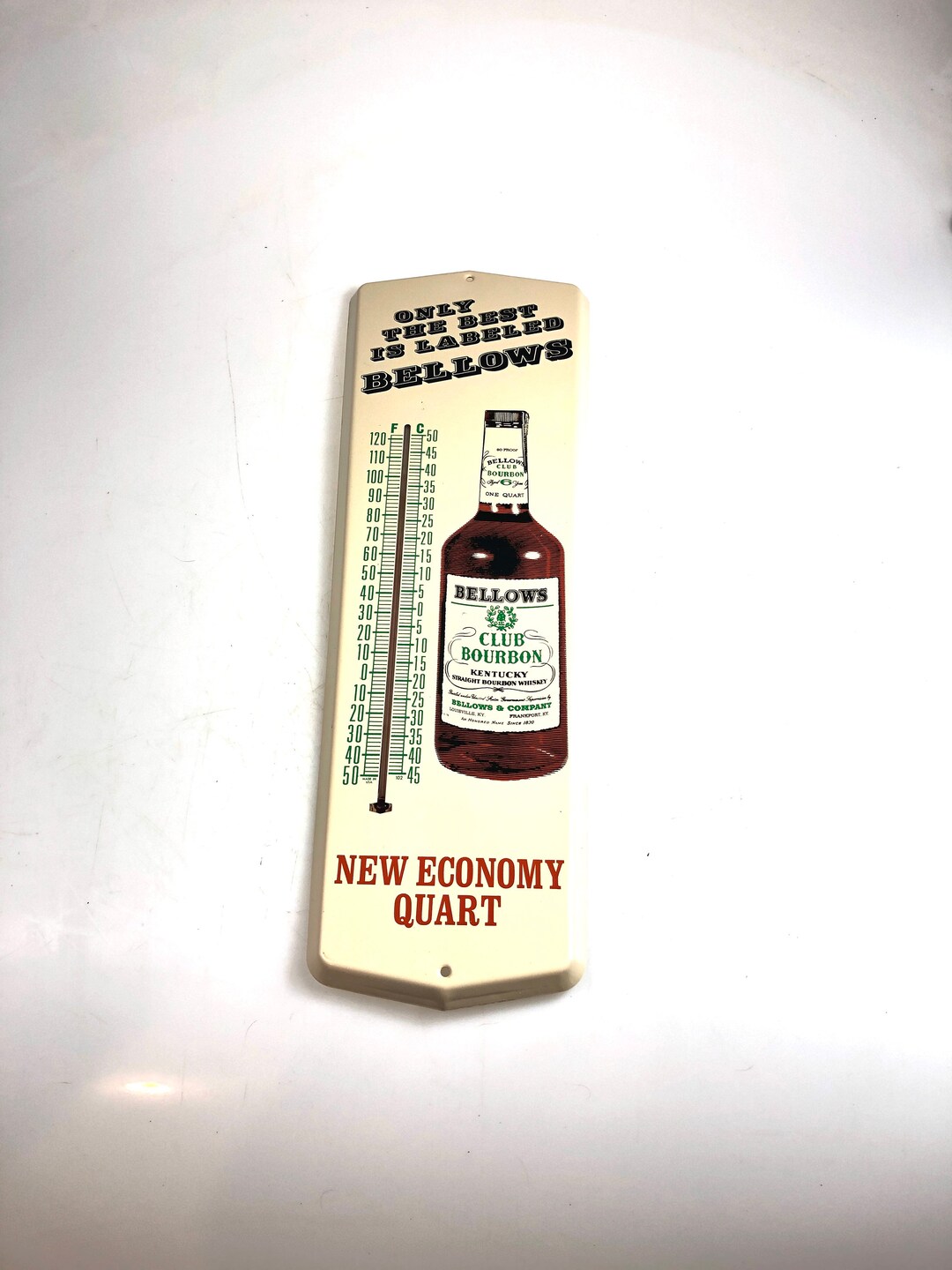 NEAR MINT!! Vintage 1970's Bellows Bourbon Thermometer - Etsy UK