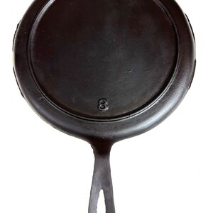 Antique Cast Iron 8 Griddle With Inset Heat Ring - Etsy