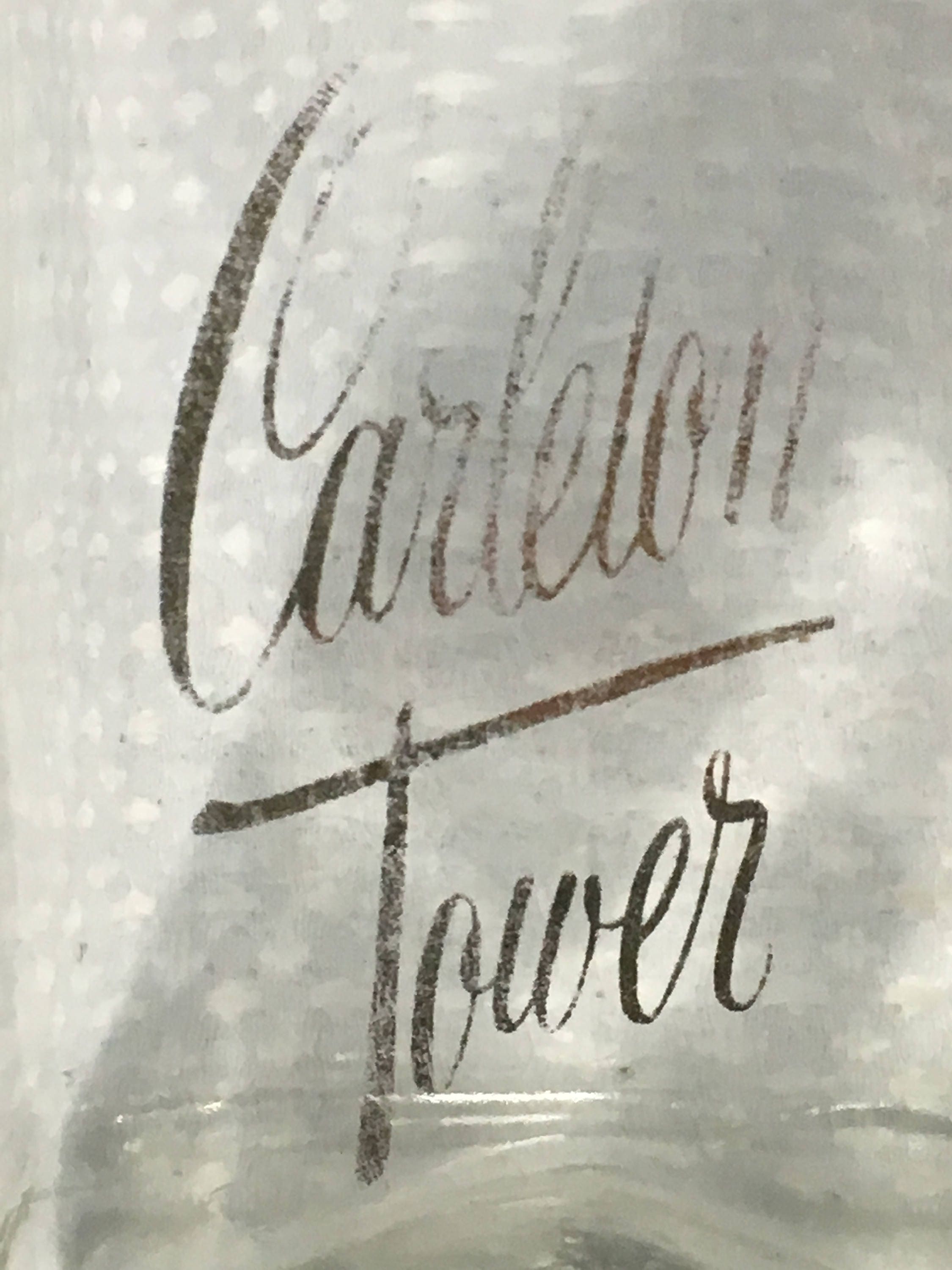 Vintage 1945 Hiram Walker & Sons Carleton Tower Canadian Whiskey Bottle ...