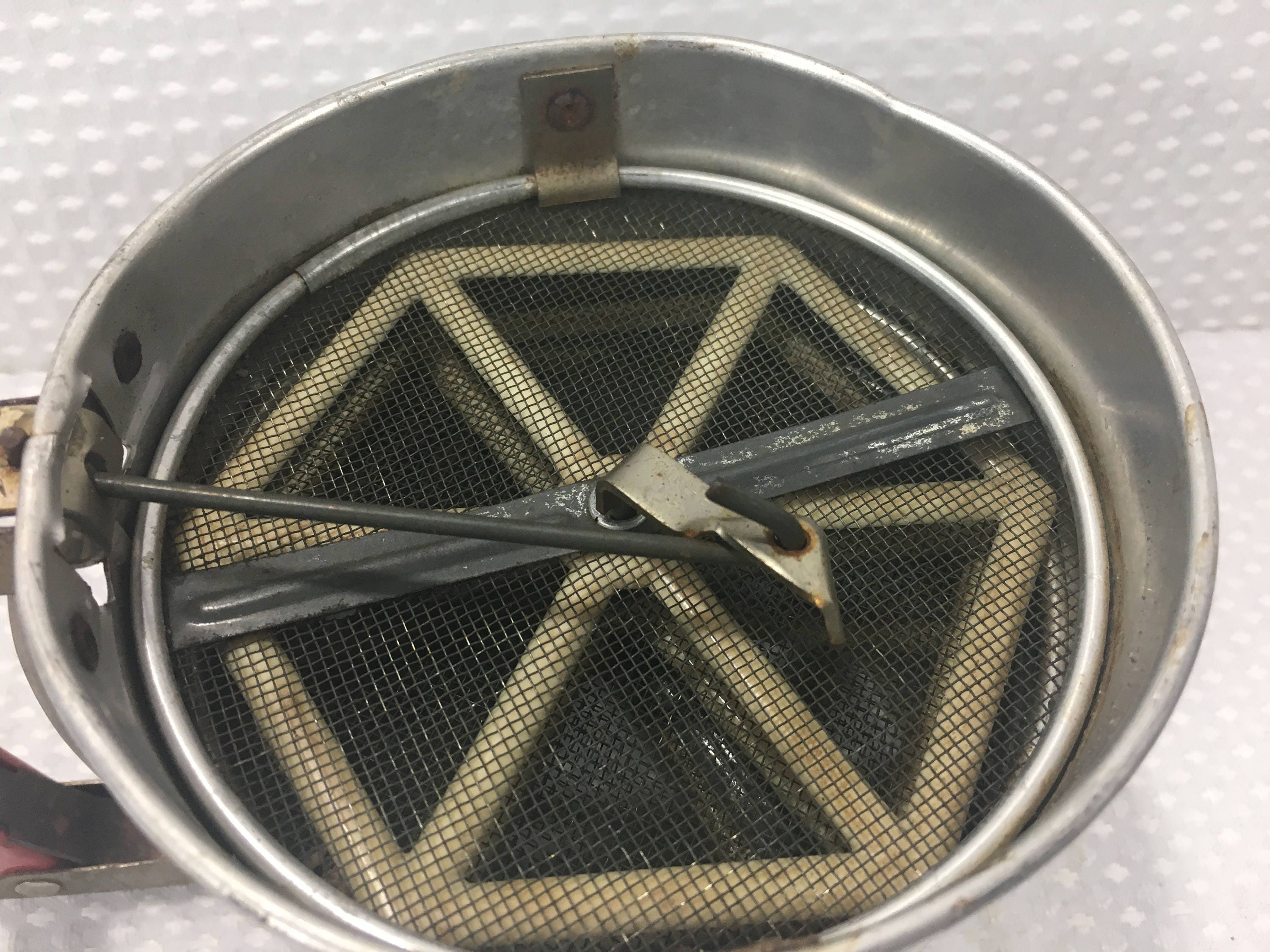 Vintage 1950's Androck Hand-i-sift 3 Screen Flour Sifter | Etsy