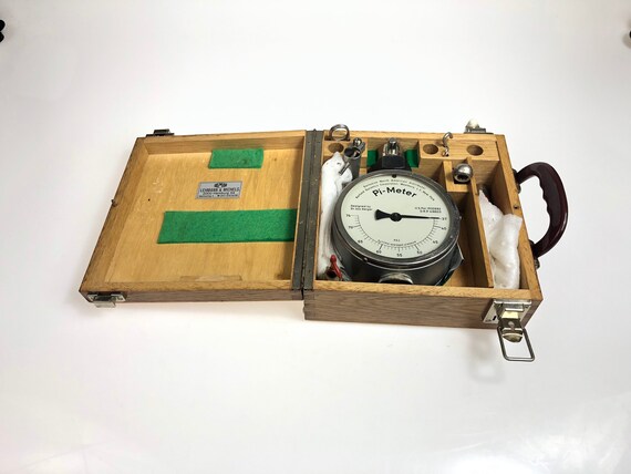 Vintage Lehmann & Michels Germany Pi-meter Mean Pressure | Etsy