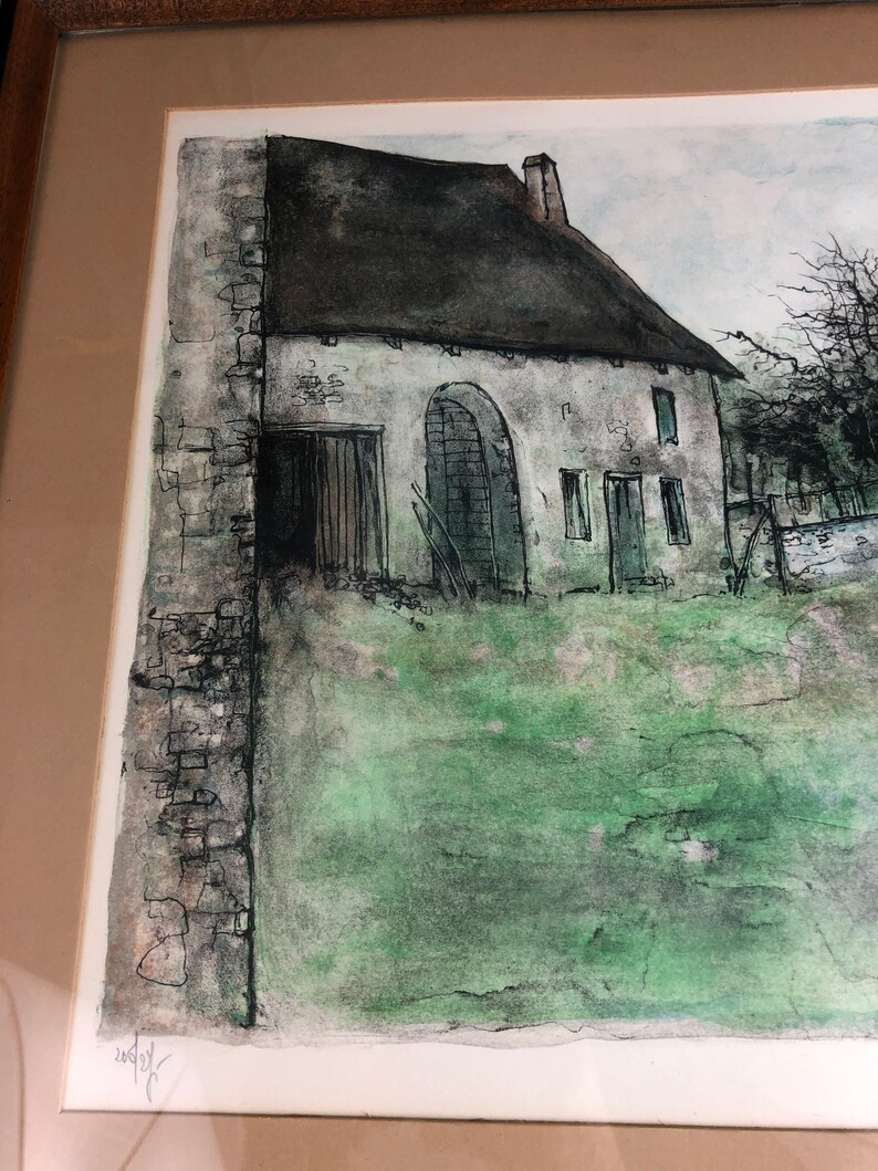 Bernard Gantner Signed Authenticated Lithograph 1 of 275 Framed Art - Etsy
