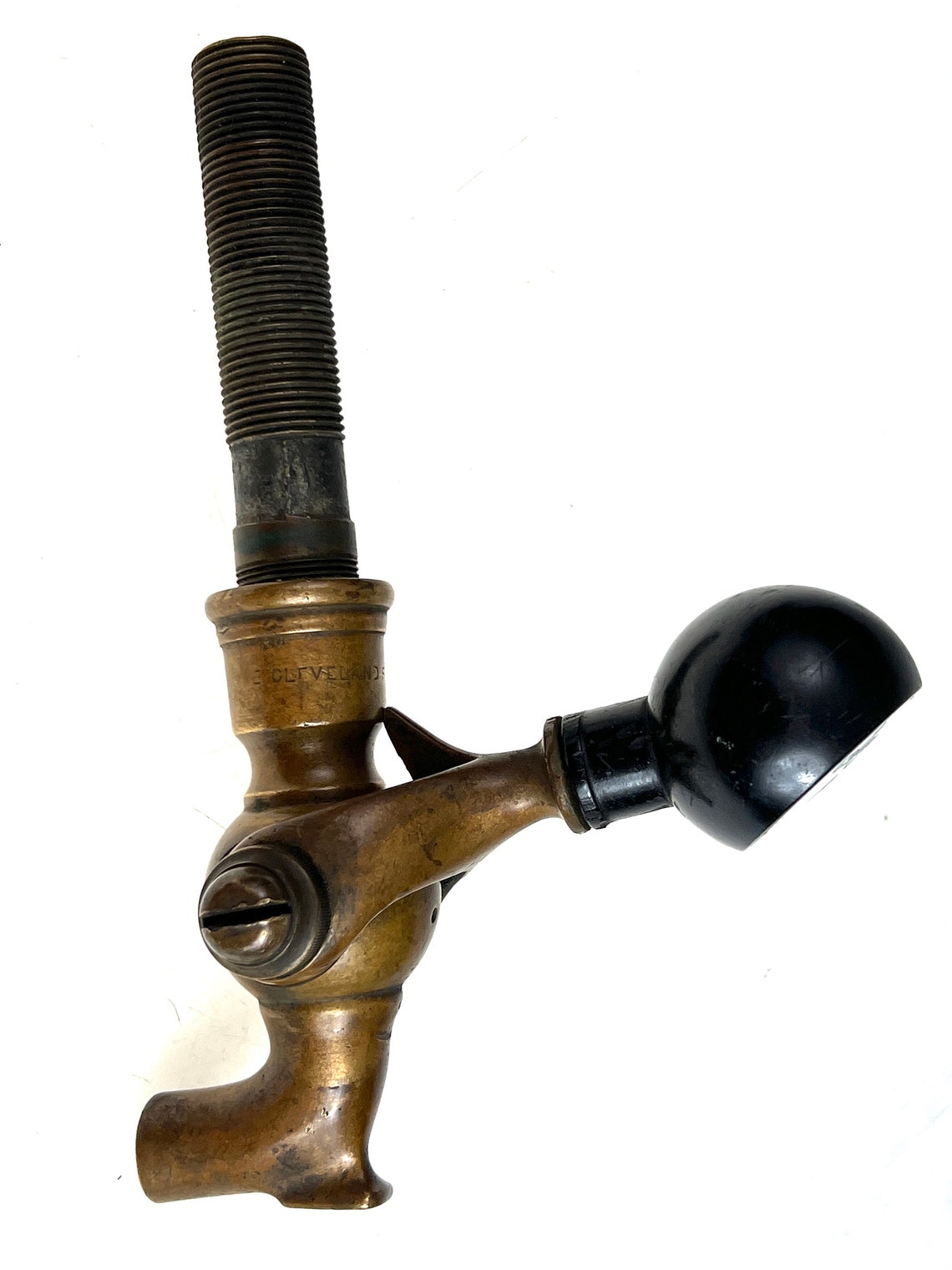 RARE!! Vintage Iroquois Indian Head Beer Tap 8 Ball With Cleveland ...