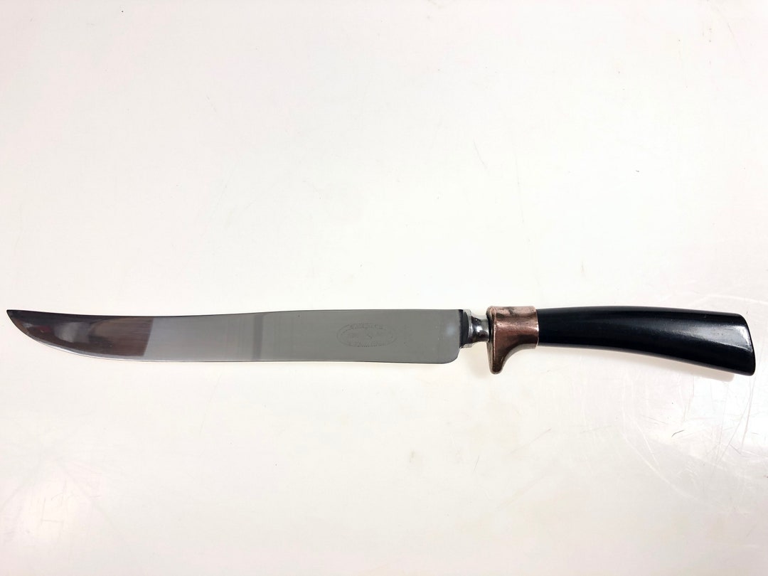 Vintage Crown Crest Sheffield England Blade Carving Kitchen Knife ...