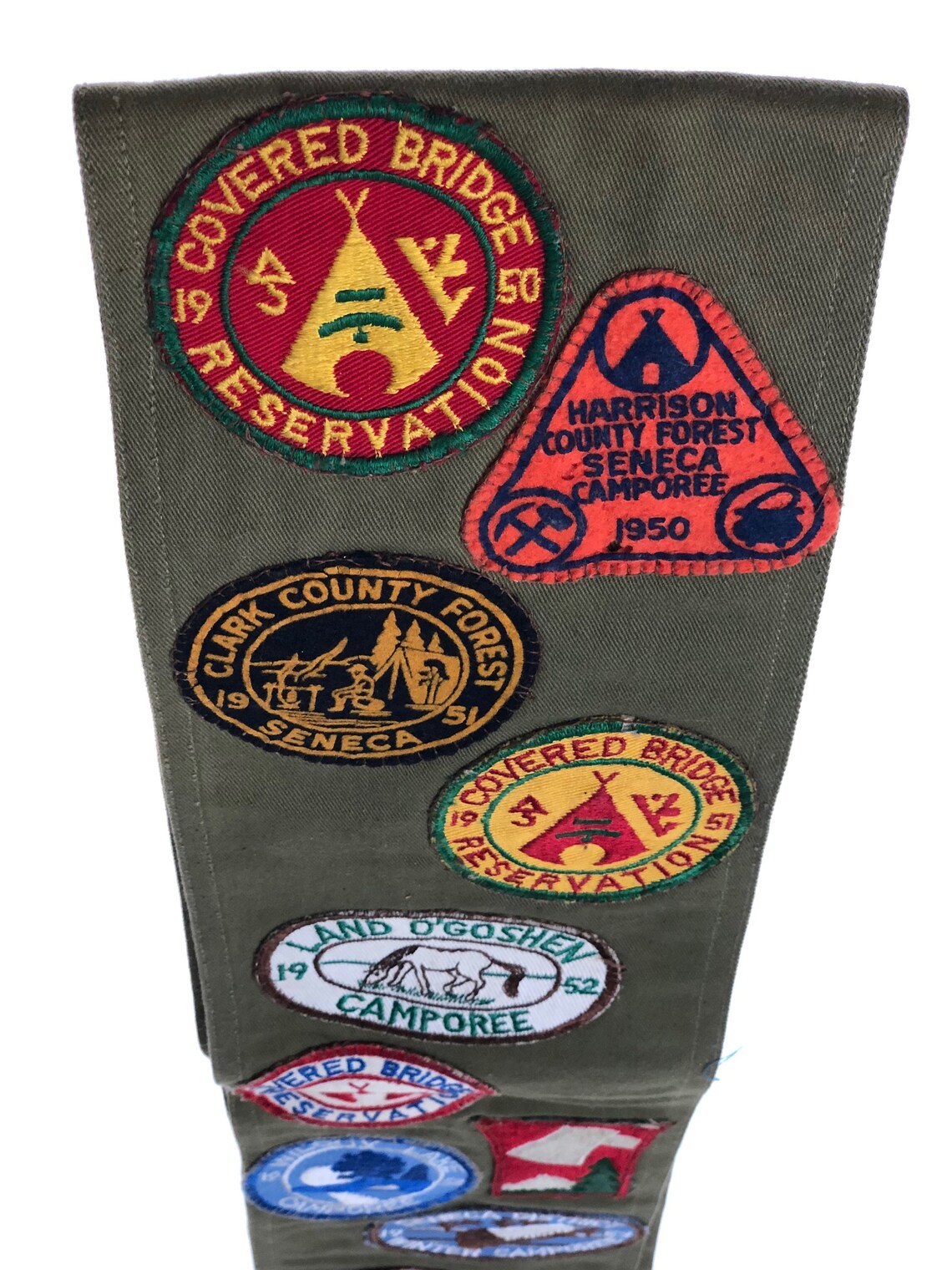 RARE Boy Scout 1950s Sash Very Unique Patches 9 Type E Merit - Etsy