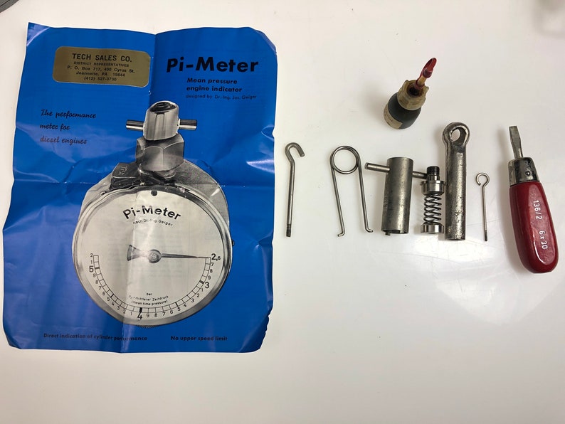 Vintage Lehmann & Michels Germany Pi-meter Mean Pressure | Etsy