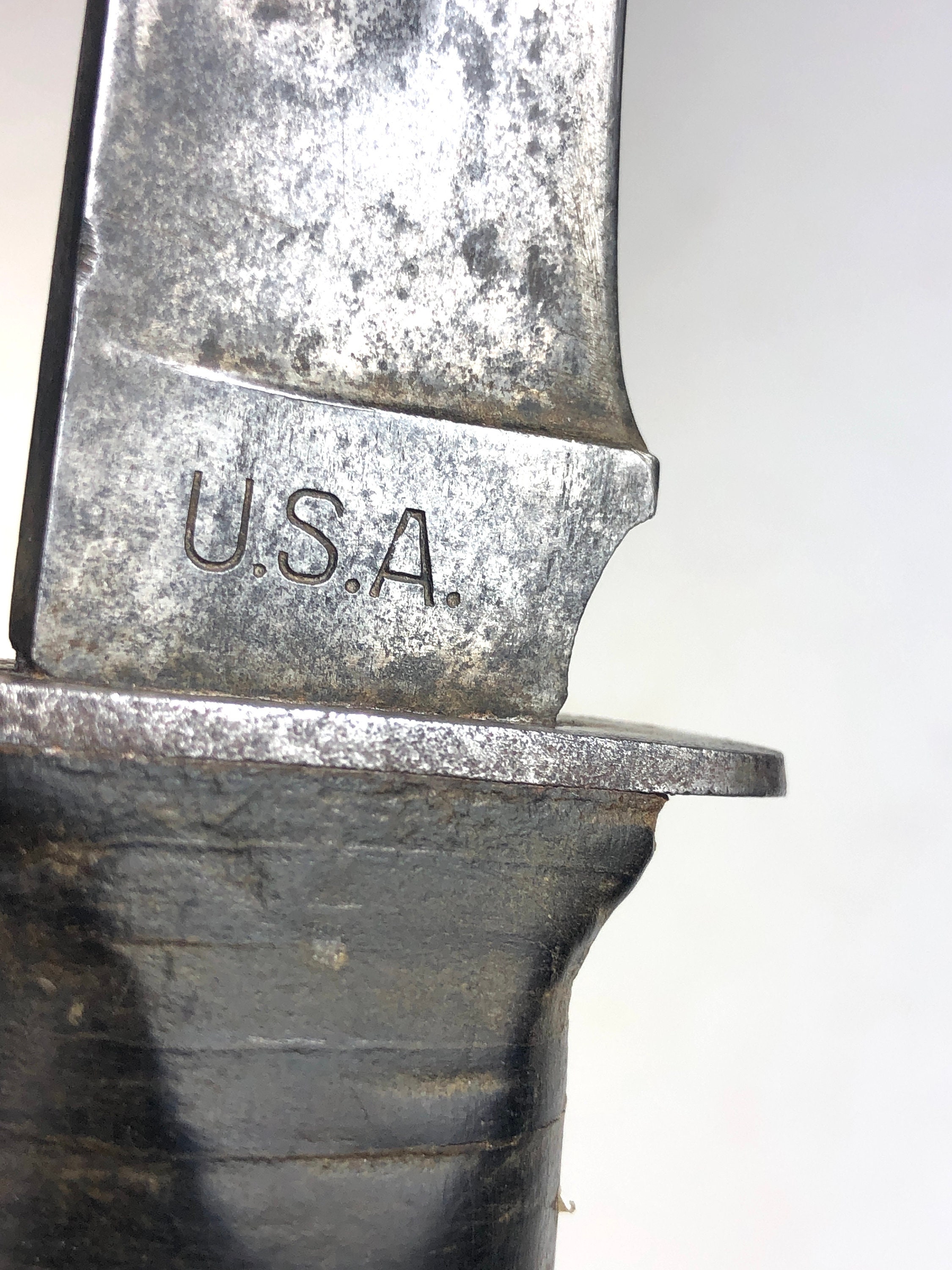 Vintage WW2 WWII Robeson Shuredge USA Military Fixed Blade Knife - FREE ...