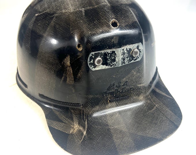 NICE! Vintage MSA Comfo Cap Tiger Stripe Large L2 Low Vein Design ...