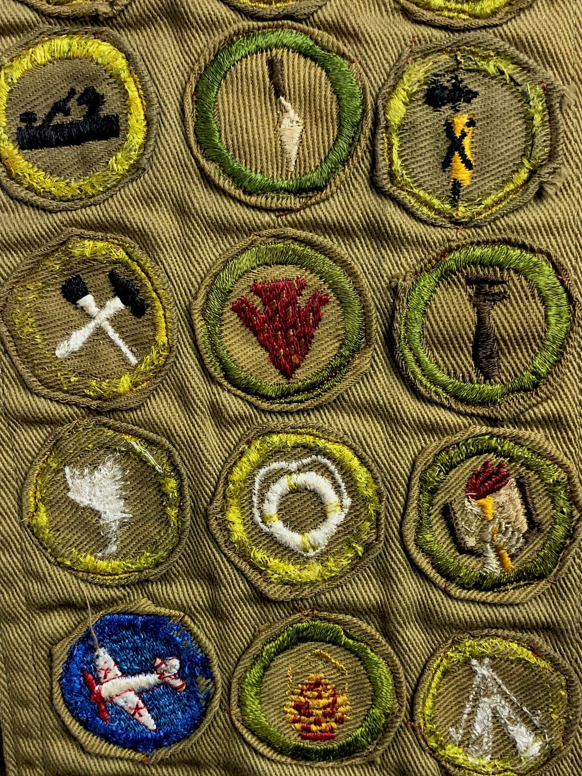 Boy Scout 1930s to 1940s Sash 27 Type C Merit Badges - Etsy