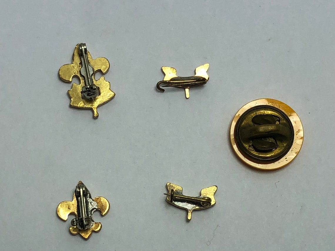 5 Vintage Boy Scout BSA Pins FREE SHIPPING | Etsy