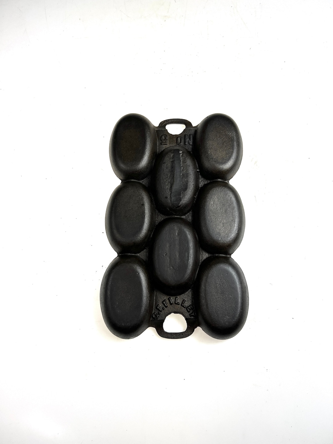 HARD to FIND!!! G. F. Filley #5 Cast Iron Gem Baking Pan - Circa 1865 ...